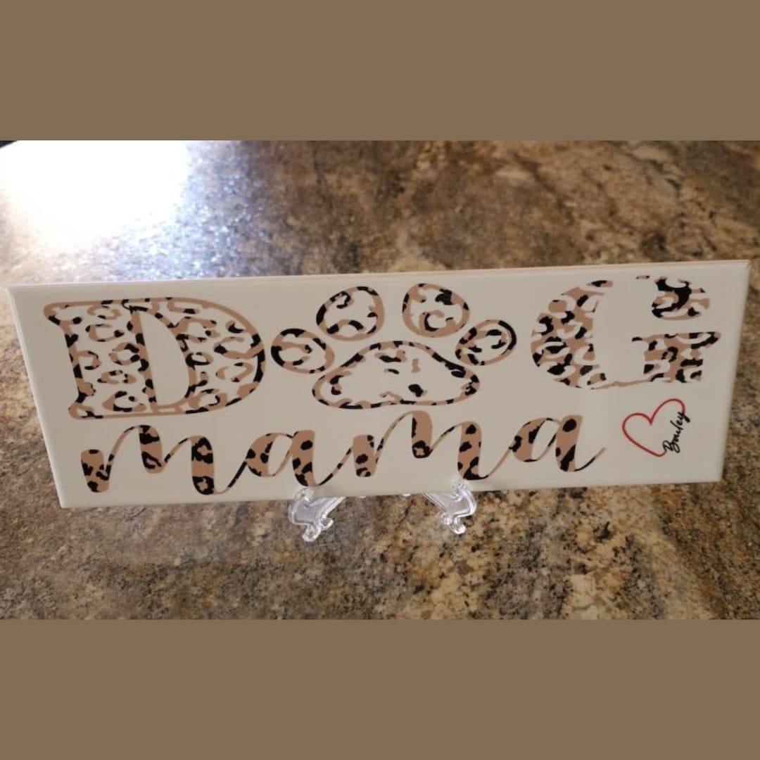 Customizable Tile Plaque With Stand | Perfect for Any Occasion - Etsy