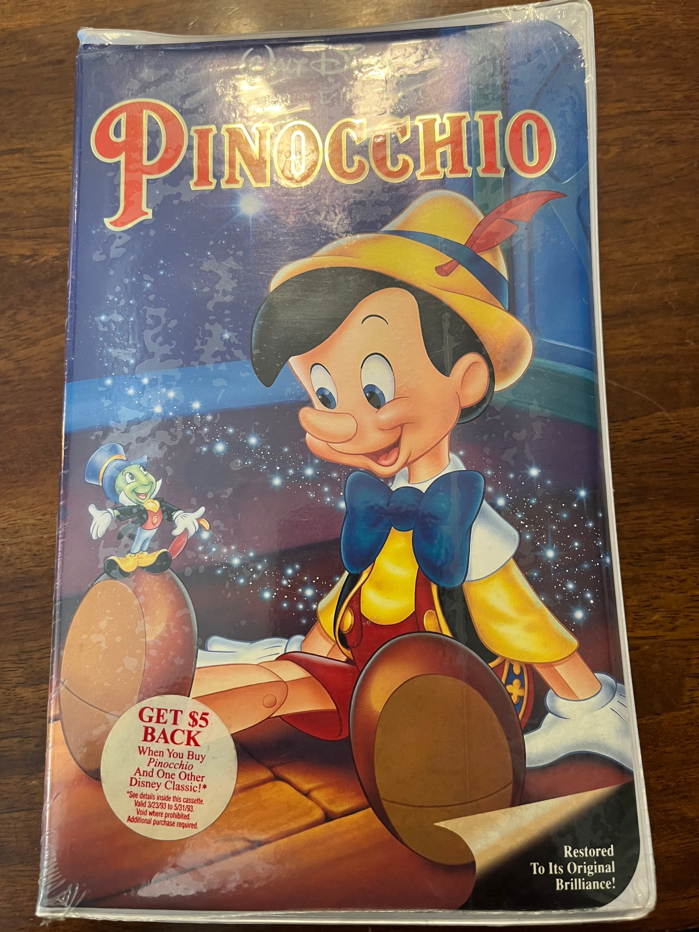 Pinocchio Vhs