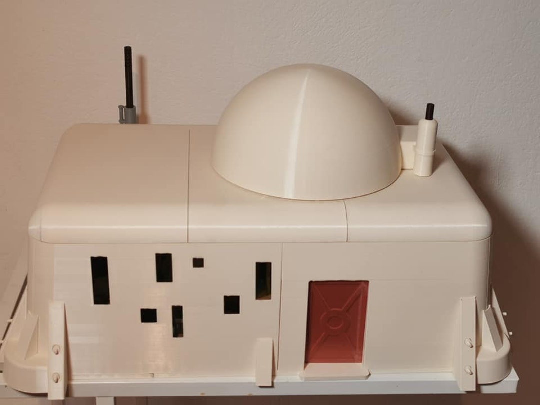 Star Wars Obi-wan Kenobi's Tatooine House 3D Printed Playset for 3,75 ...