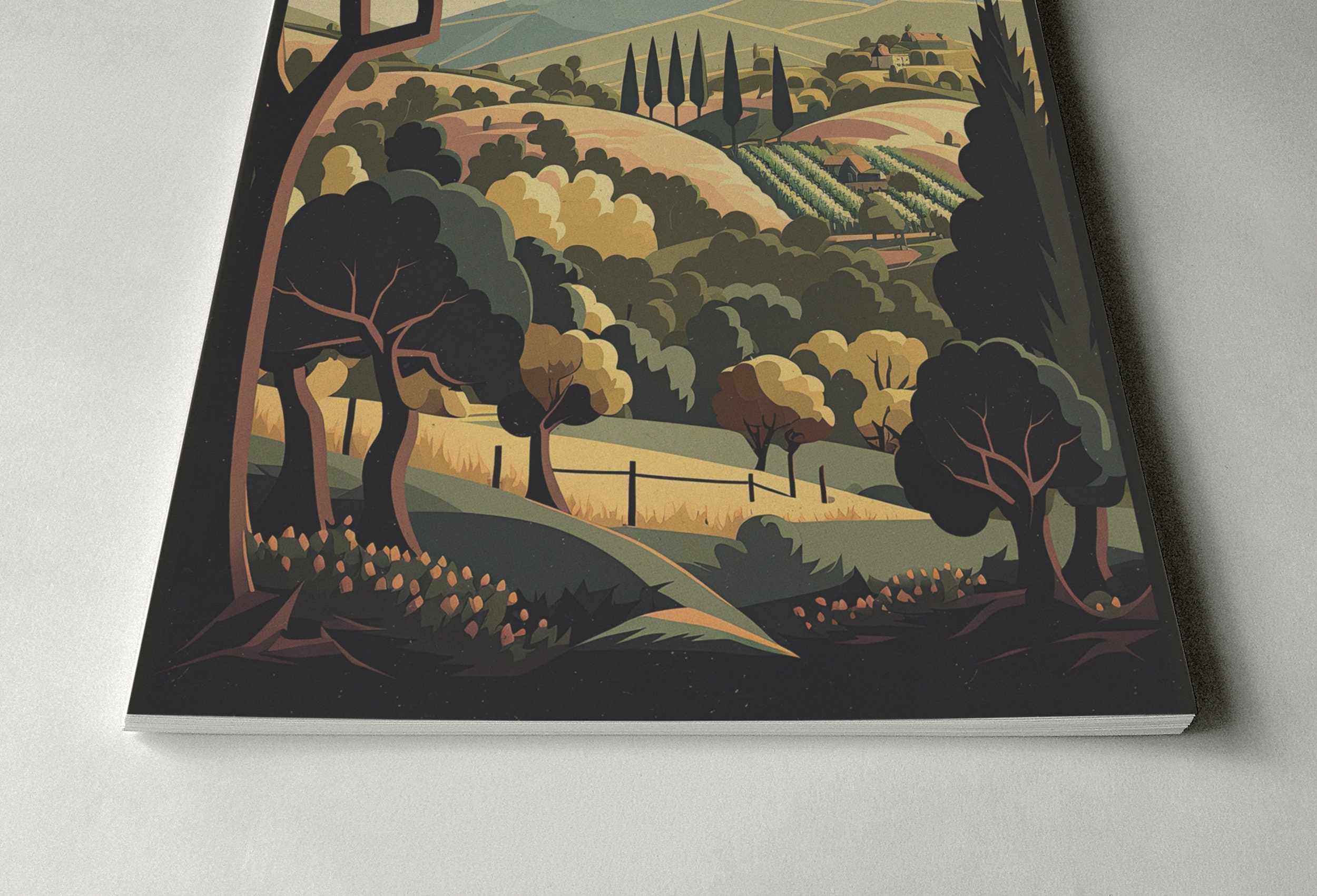 Rolling Hillside Poster | Temecula Wine Print Poster | Temecula Wine ...