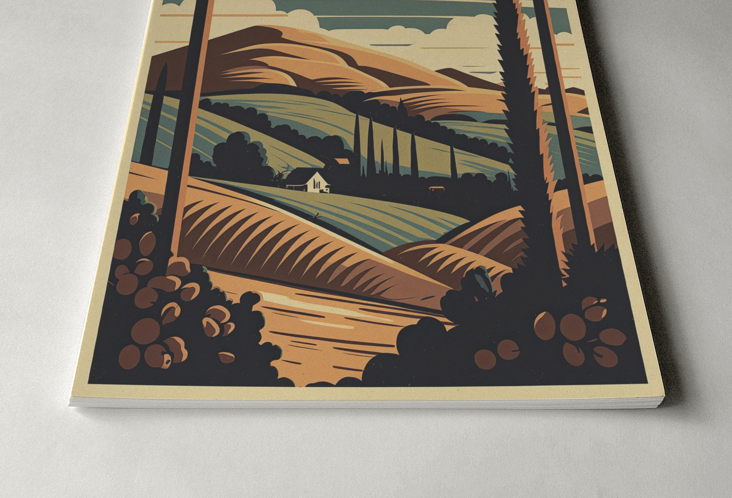 Between the Ferns Poster | Temecula Wine Print Poster | Temecula Wine ...