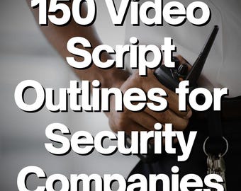 150 Blog Post Template Outlines for Security Guard Companies: DFY ...