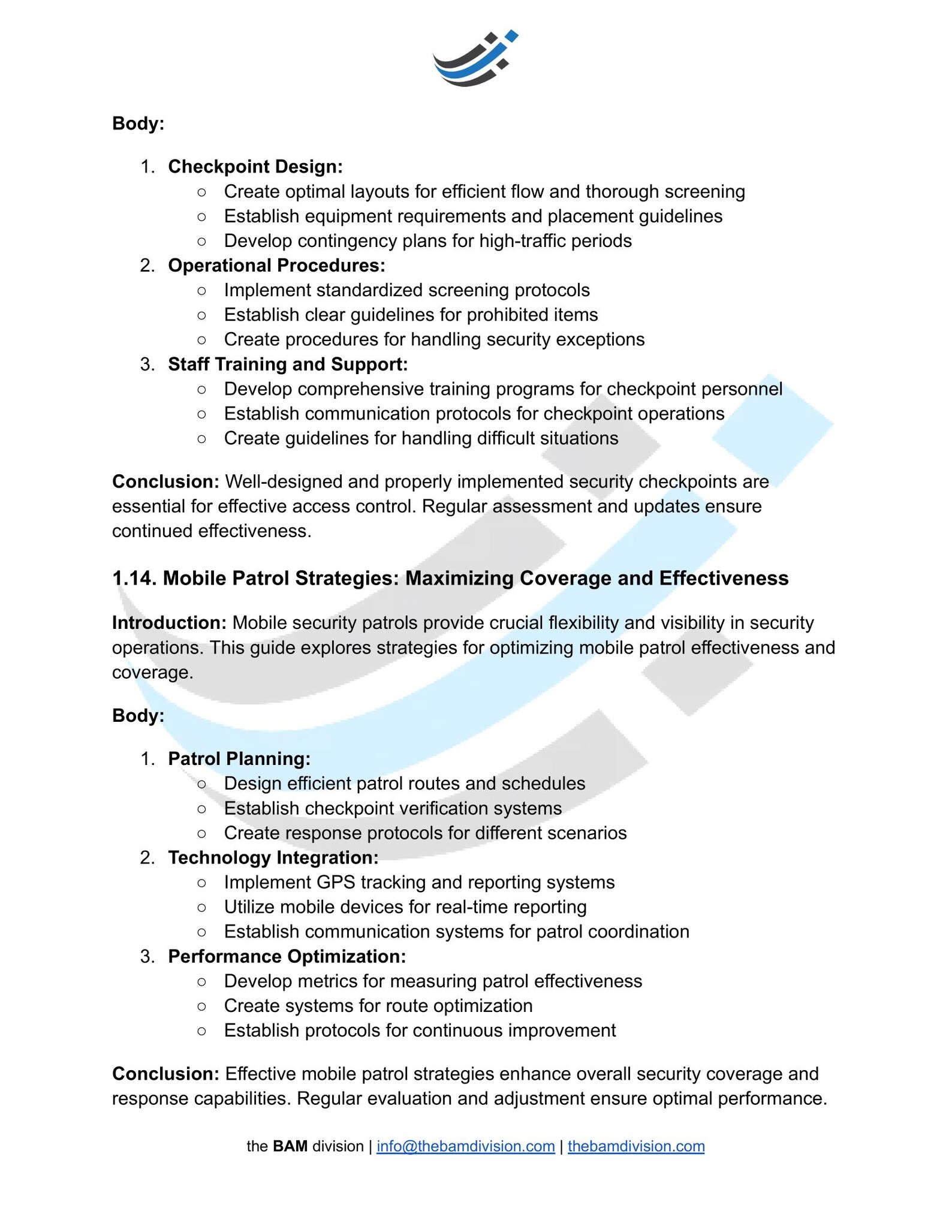 150 Blog Post Template Outlines for Security Guard Companies: DFY ...