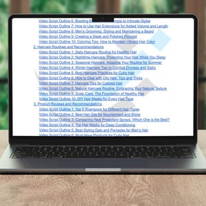 150 Video Script Outline Templates for Barbers, Salons, and Hair ...