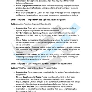 300 Email Template Outlines for Personal Injury Attorneys: DFY Content ...