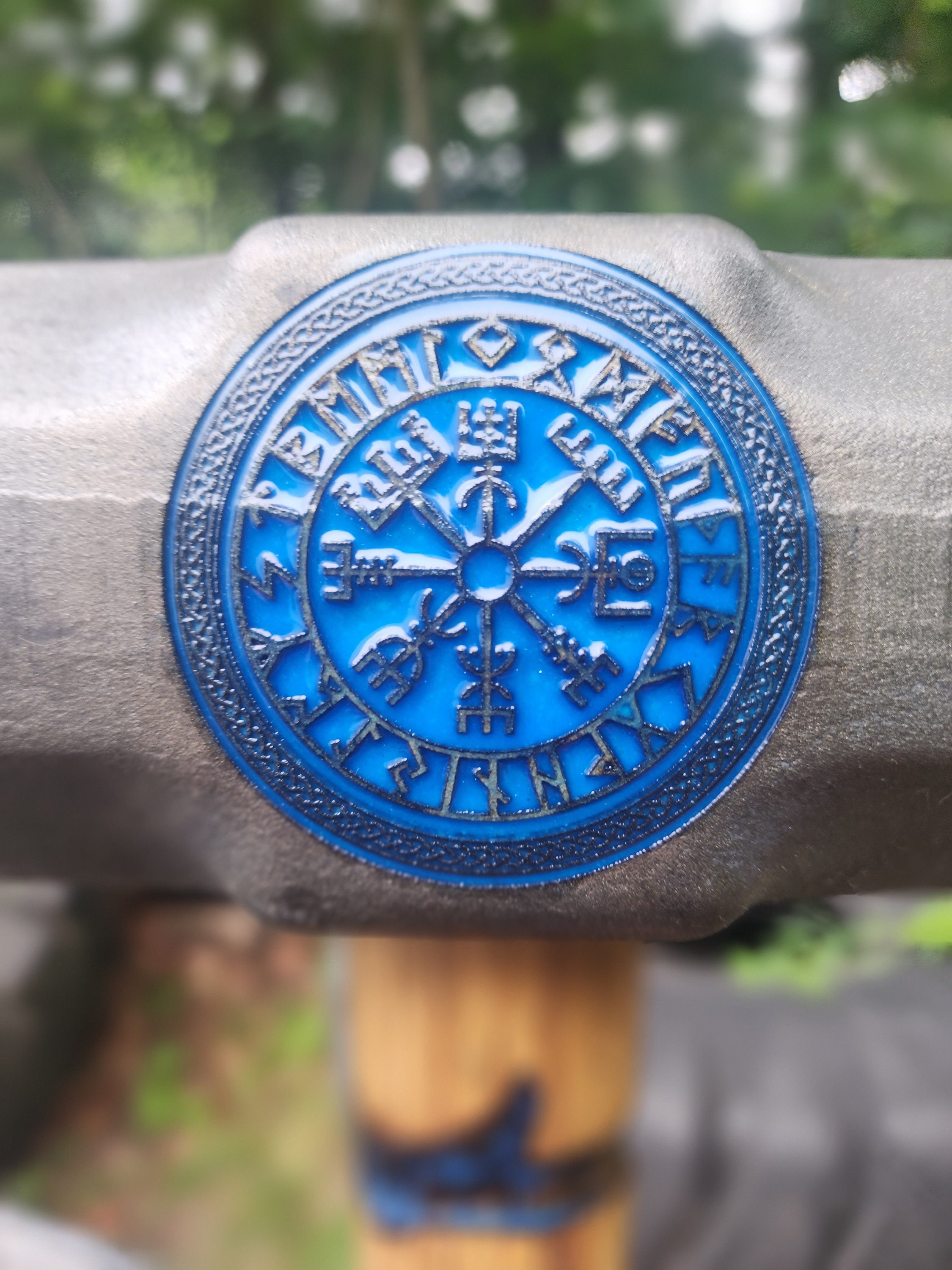 20lb Glow in the Dark Blue Viking Bear Hammer - Etsy