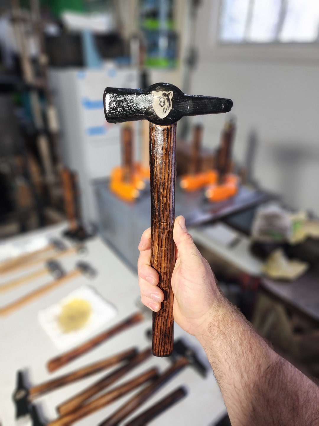 Custom Engrave Your Blacksmithing Bear Hammer - Etsy