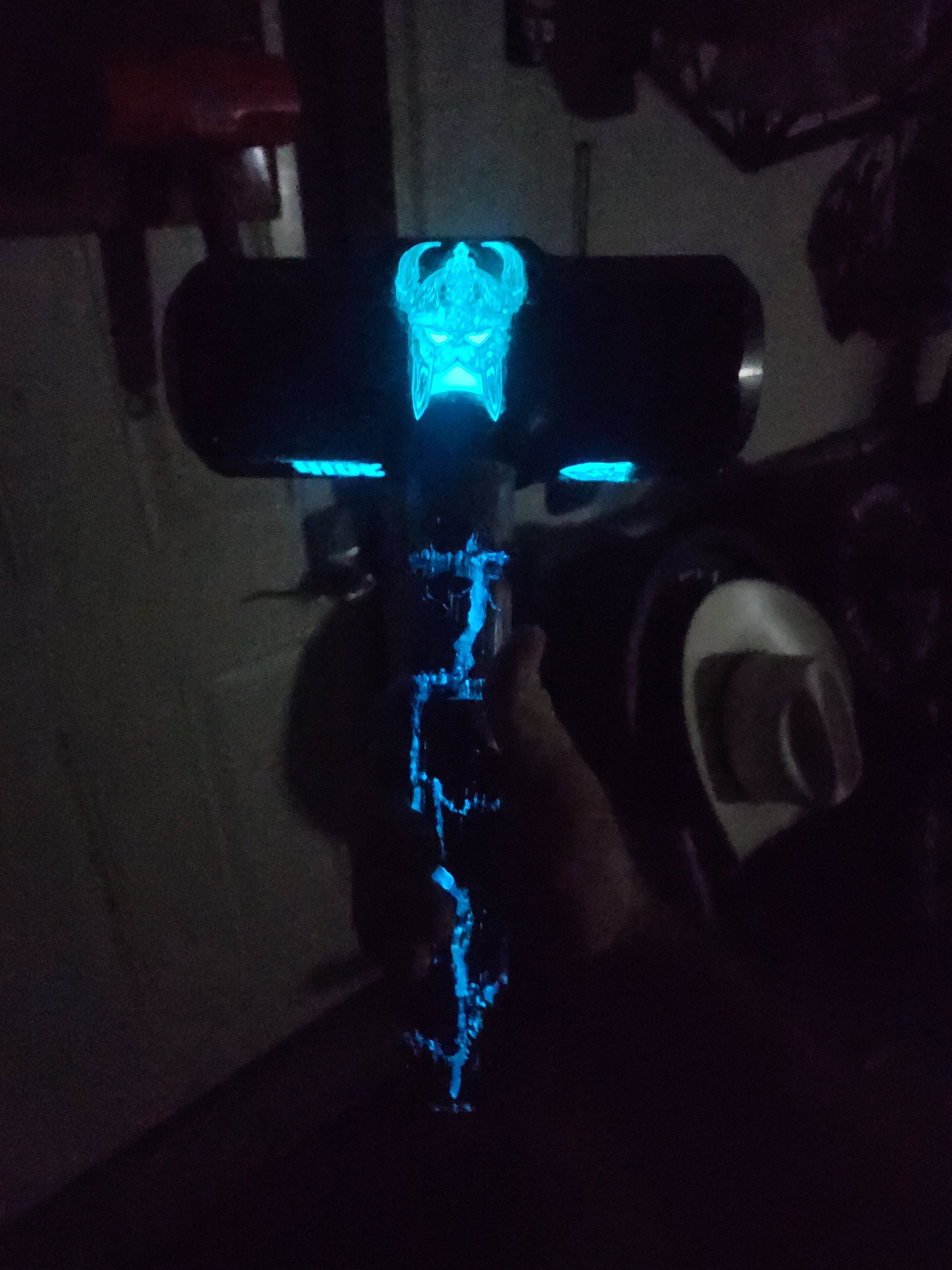 20lb Glow in the Dark Blue Viking Bear Hammer - Etsy