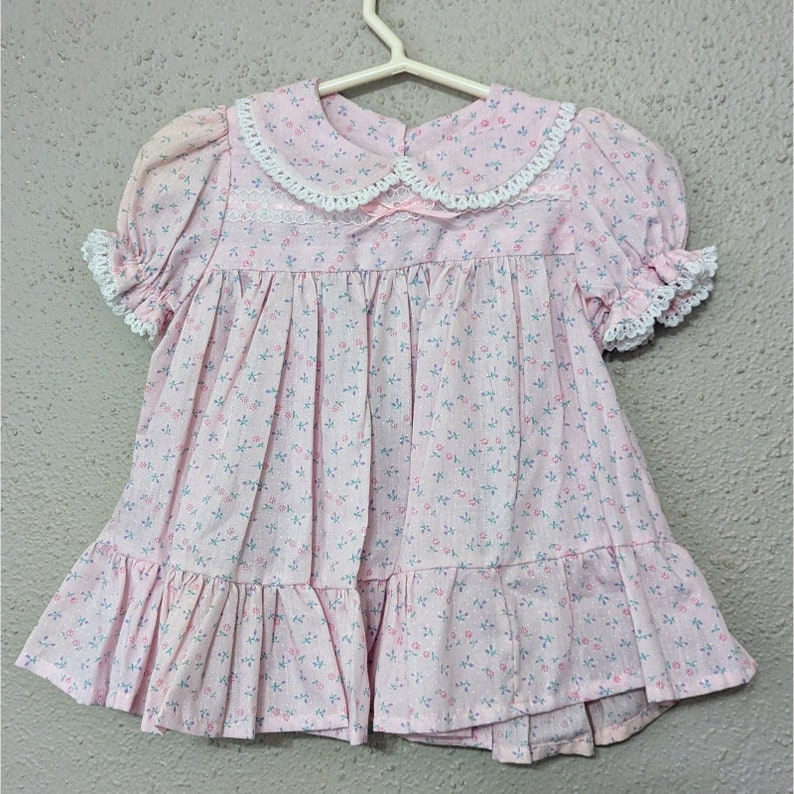 Light Pink Vintage Baby Dress - Etsy