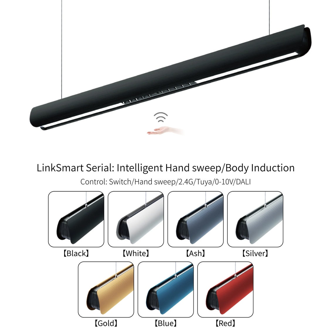 Pendant Modern Led Tube Lamp. Intelligent Lamp - Etsy