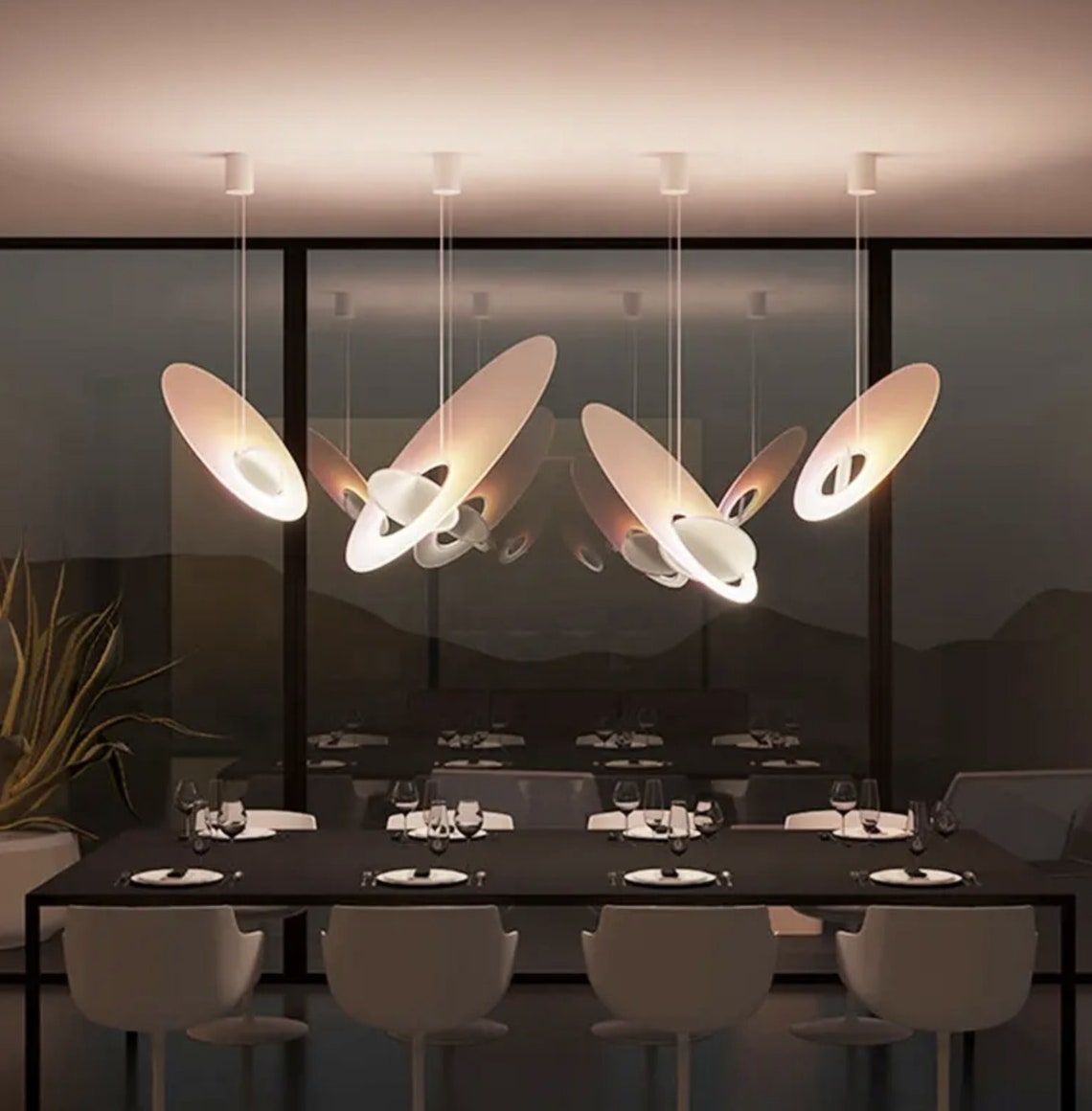 Pendant Satellite Lamp - Etsy