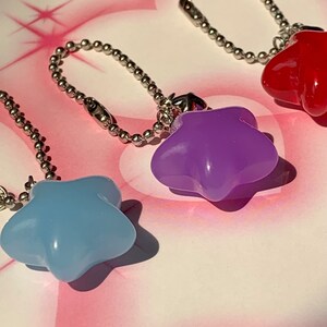 Mini Shooting Star Ballchain Keychain - NEW COLORS! - Small Hand ...
