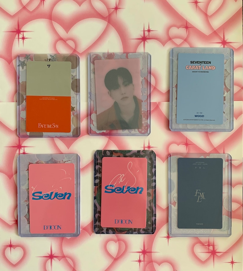 Deco Toploaders WITH Photocard Included - One of One Custom Toploader ...