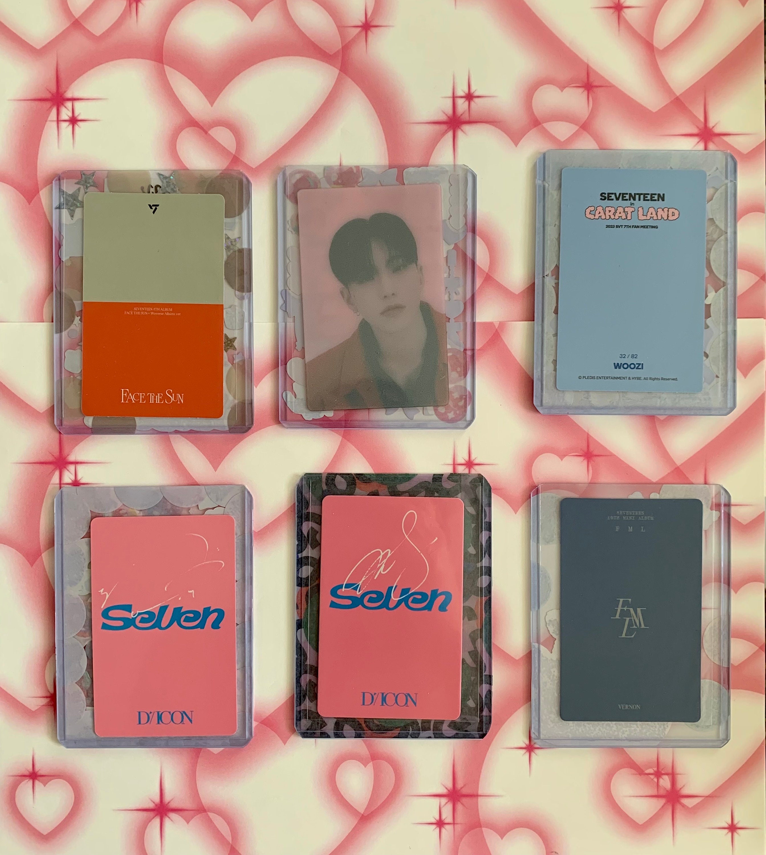 Deco Toploaders WITH Photocard Included One of One Custom Toploader ...
