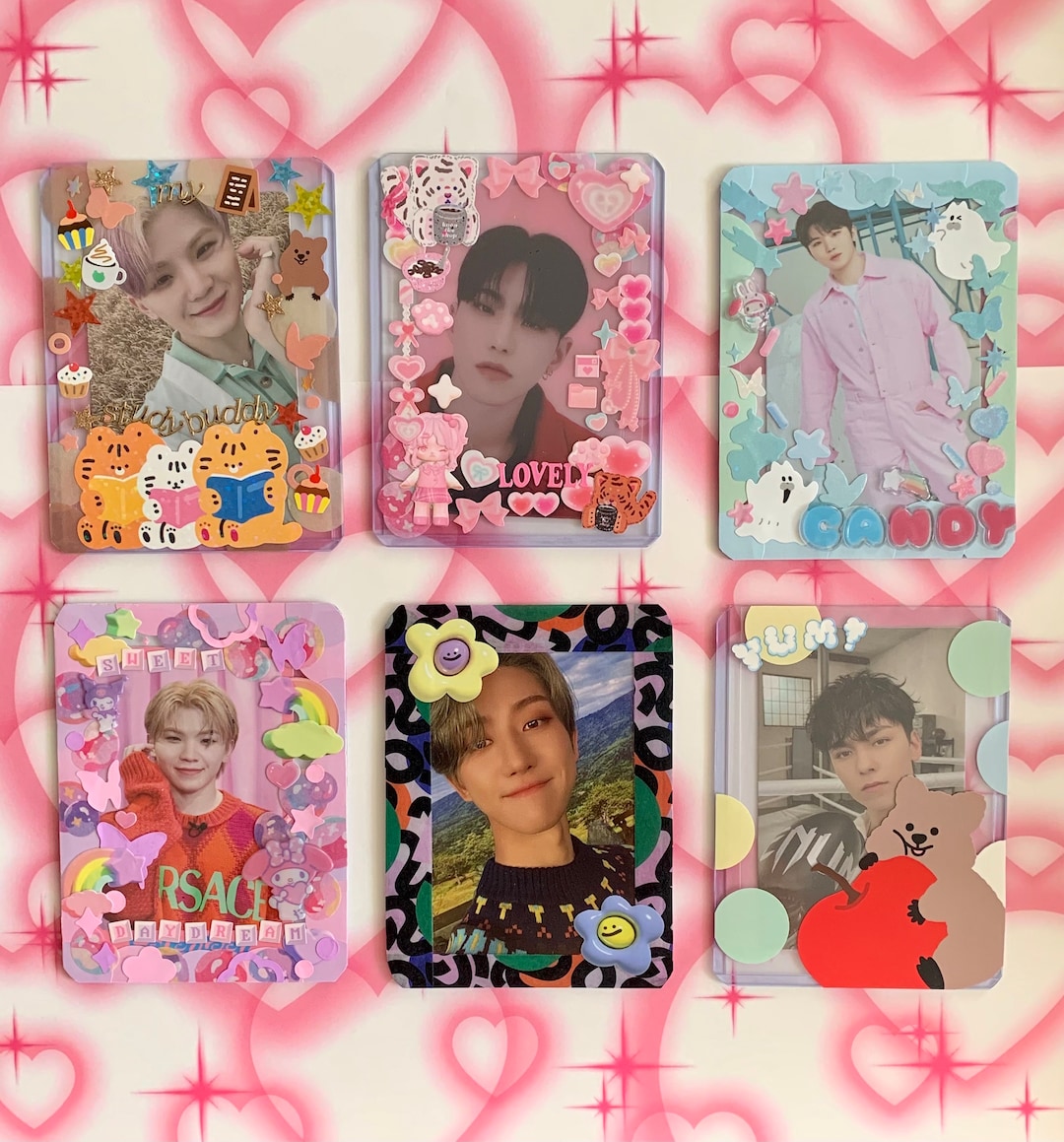 Deco Toploaders WITH Photocard Included One of One Custom Toploader ...