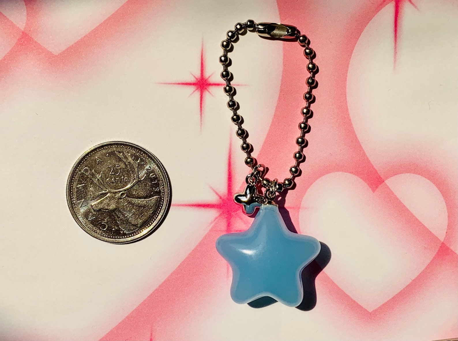 Mini Shooting Star Ballchain Keychain - NEW COLORS! - Small Hand ...