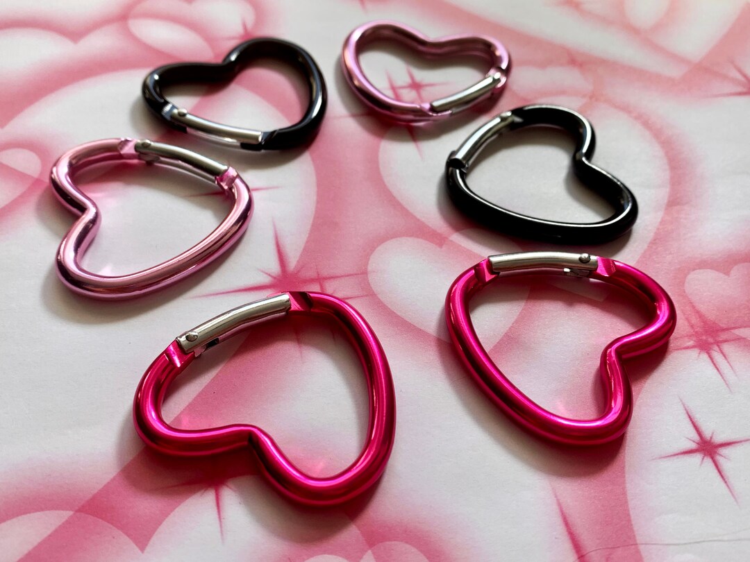 Karabiner Key Holder Heart Keychain for Keys, Key Fobs, Etc - Etsy