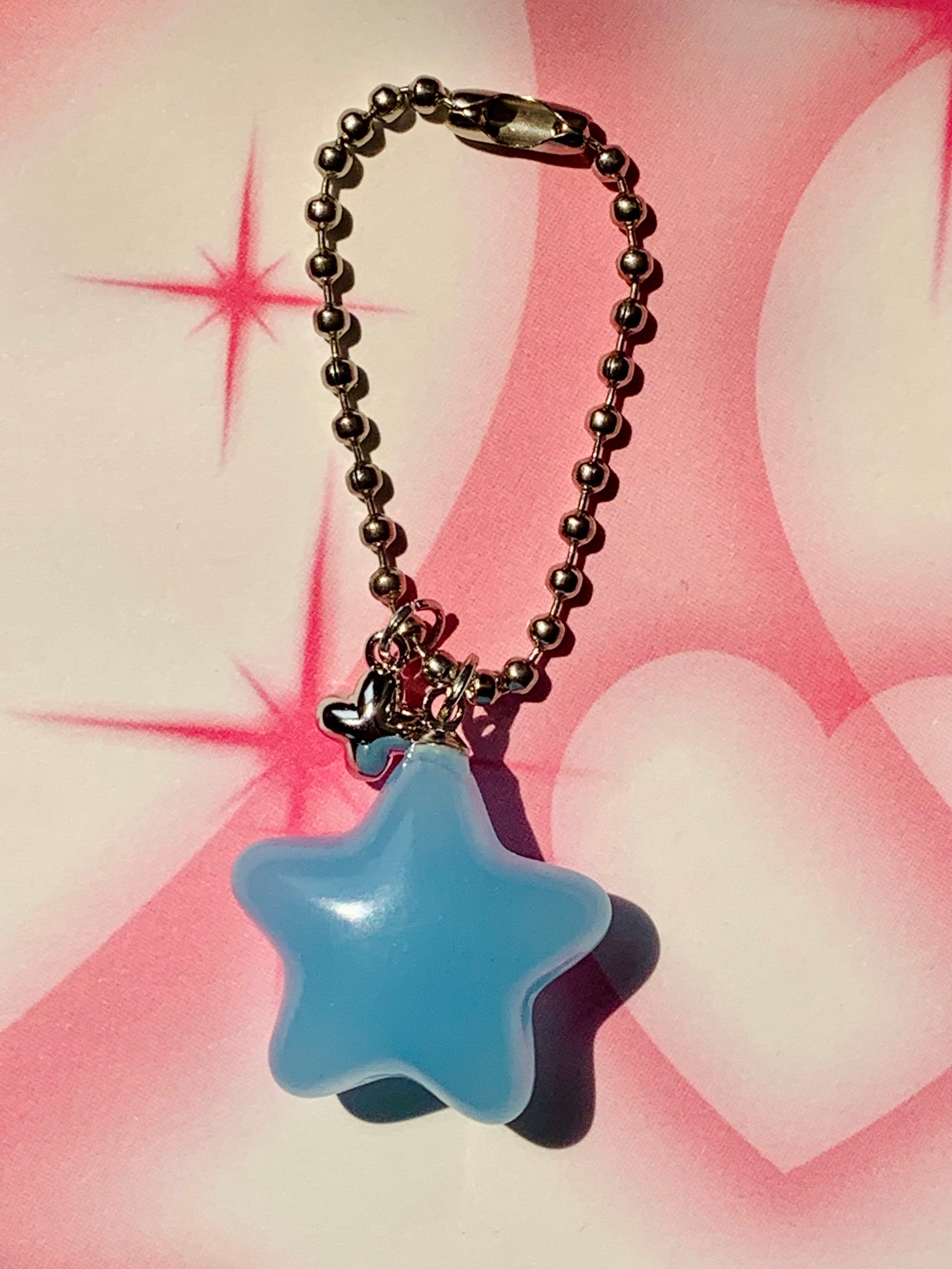 Mini Shooting Star Ballchain Keychain - NEW COLORS! - Small Hand ...