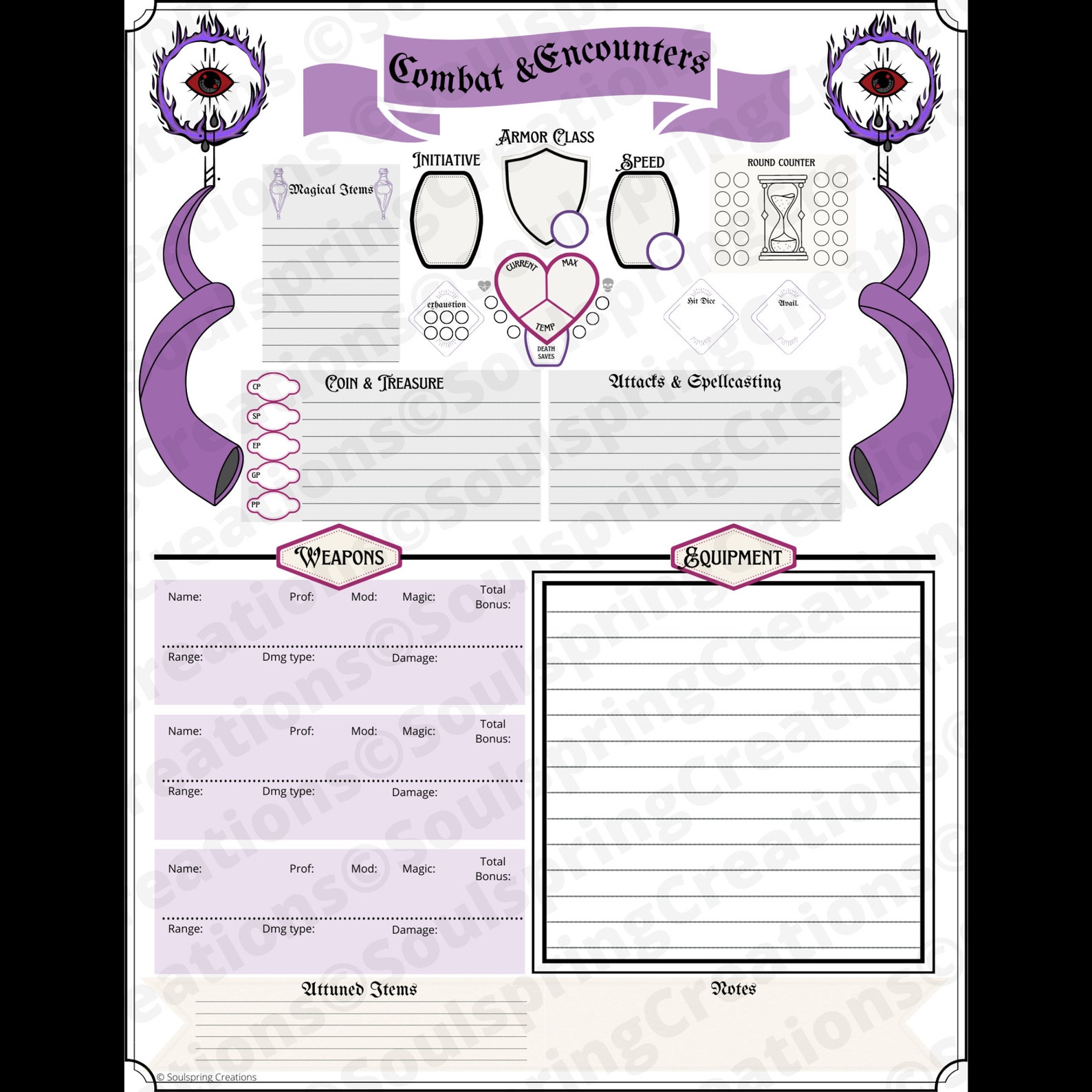 Tiefling Dnd 5e Character Sheet, Dungeons and Dragons Stat Sheet, Dnd ...