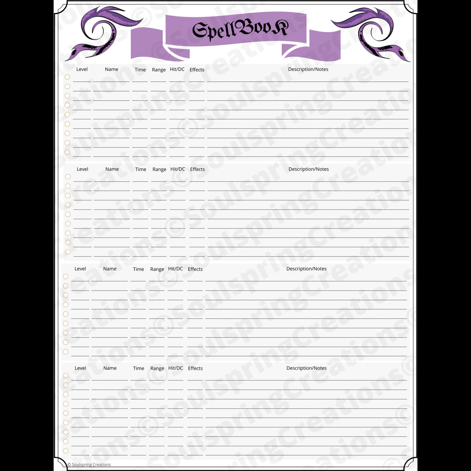 Tiefling Dnd 5e Character Sheet, Dungeons and Dragons Stat Sheet, Dnd ...