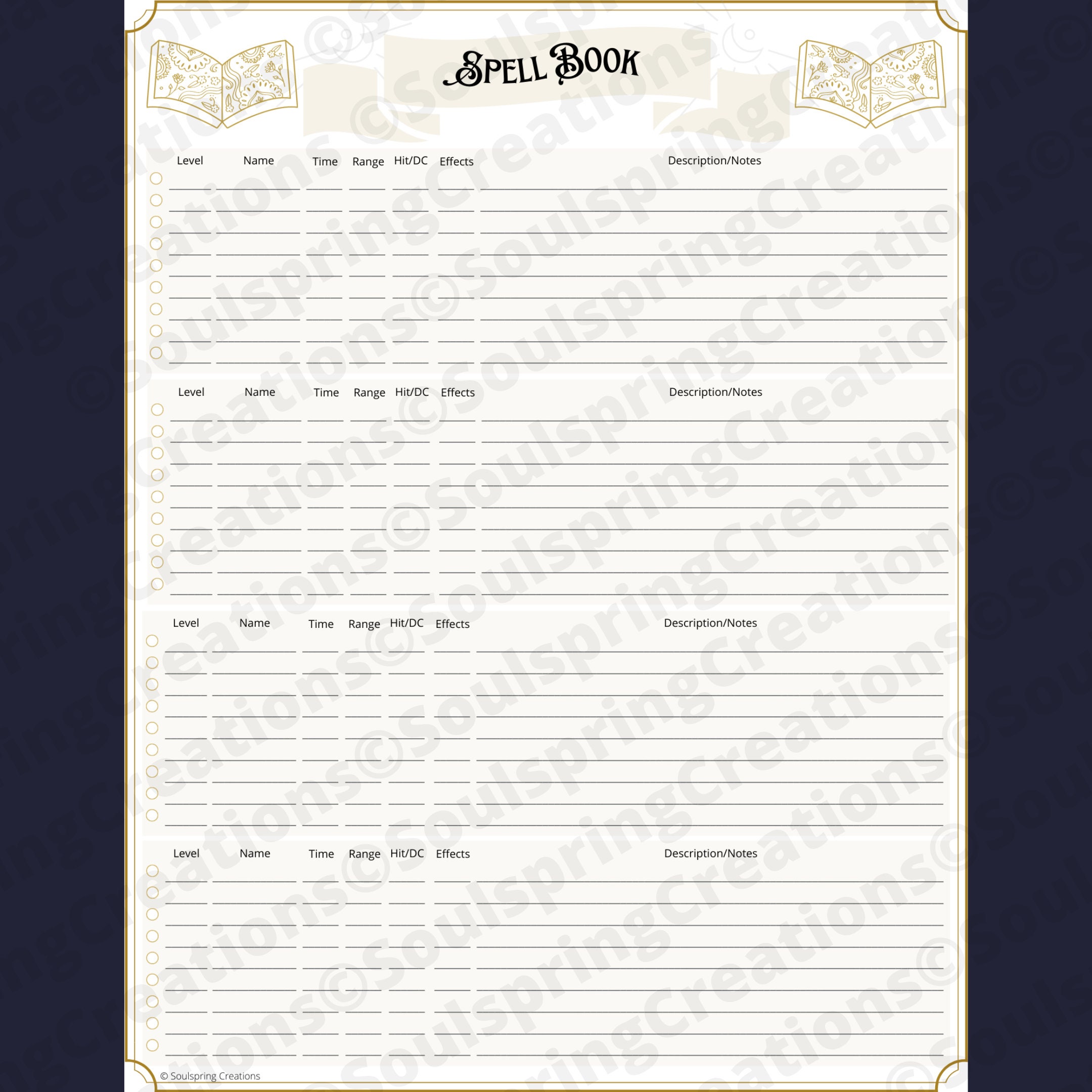 Celestial Dnd 5e Character Sheet Dungeons and Dragons Stat - Etsy Australia