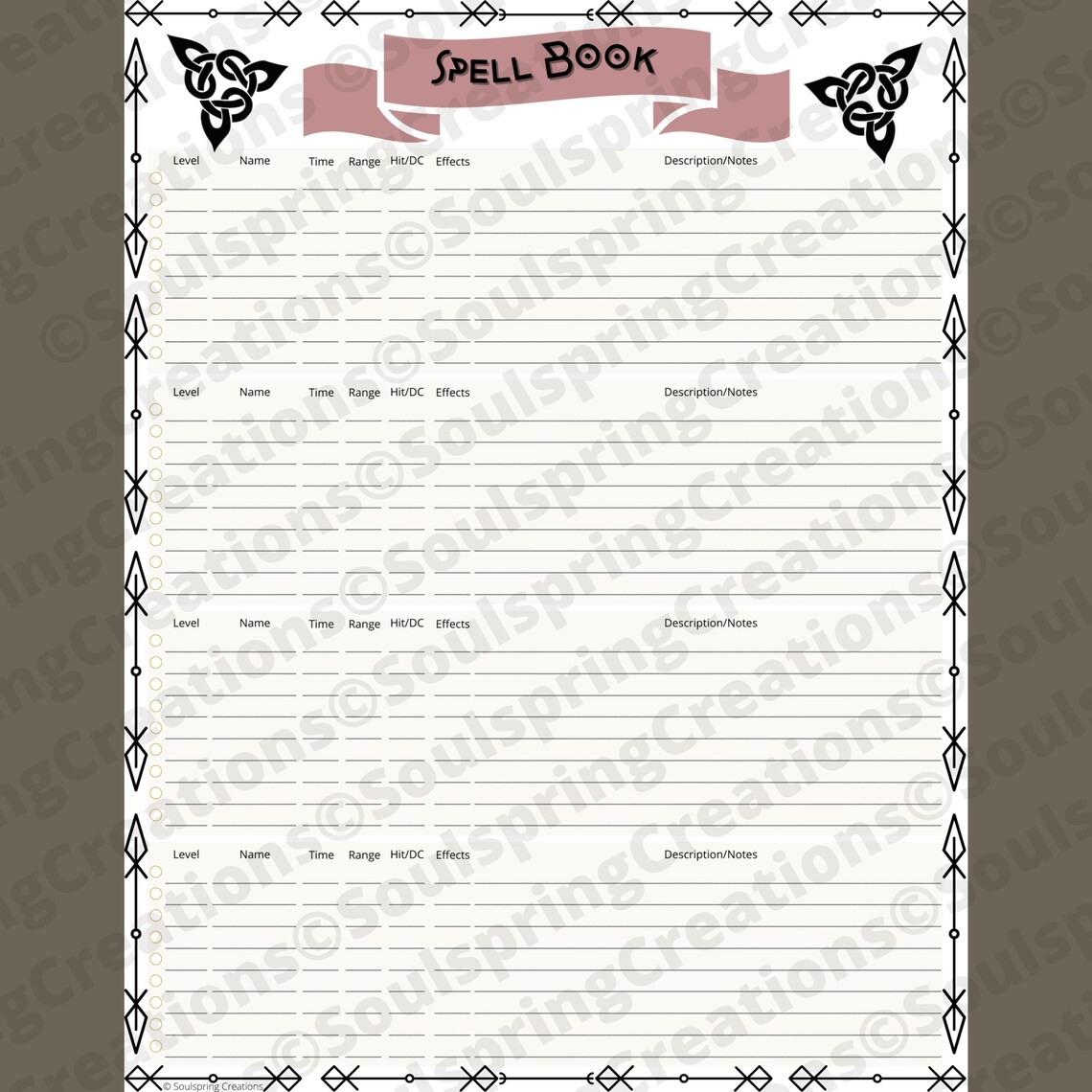 Viking Dnd 5e Character Sheet Dungeons and Dragons Stat - Etsy Australia