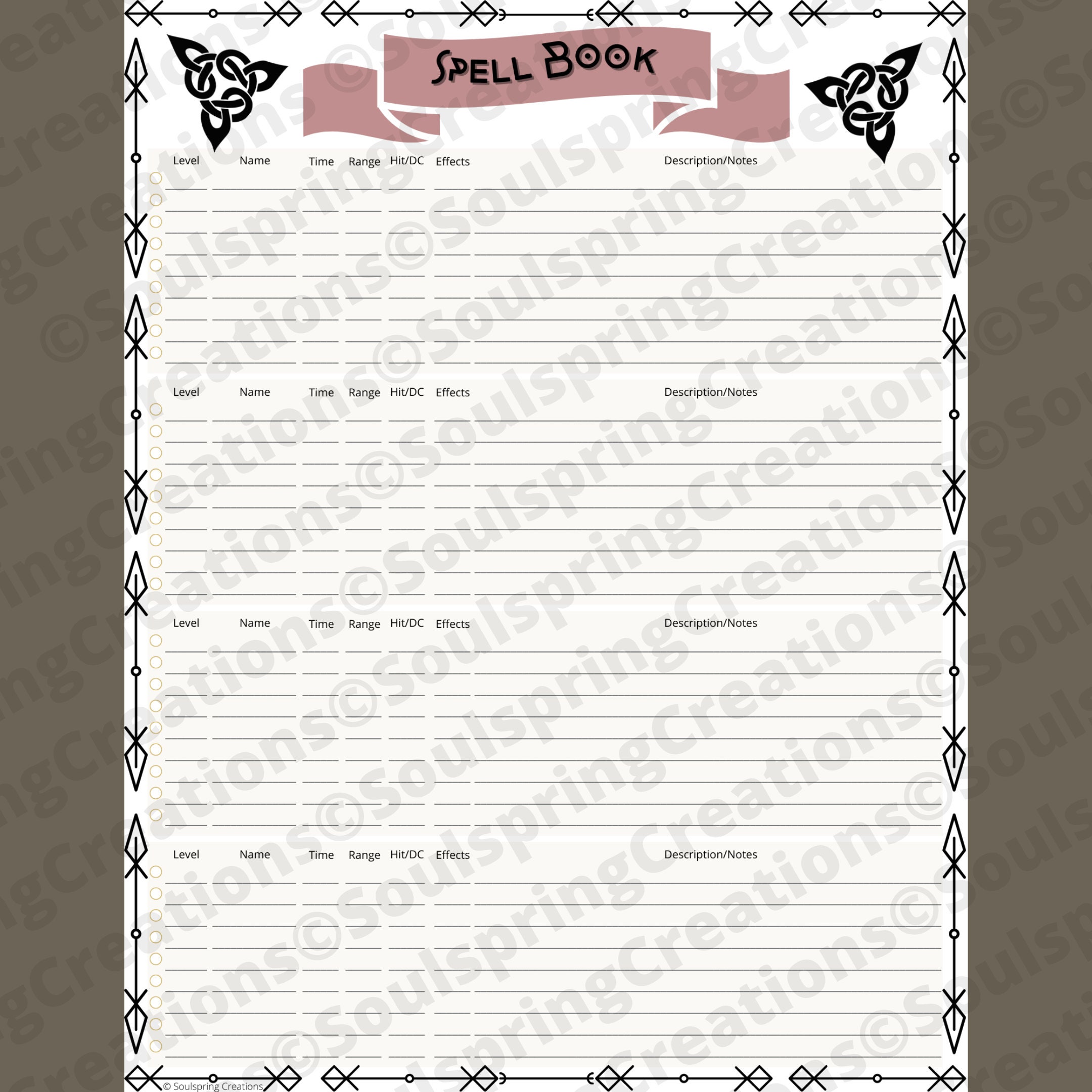 Viking Dnd 5e Character Sheet Dungeons and Dragons Stat - Etsy Finland
