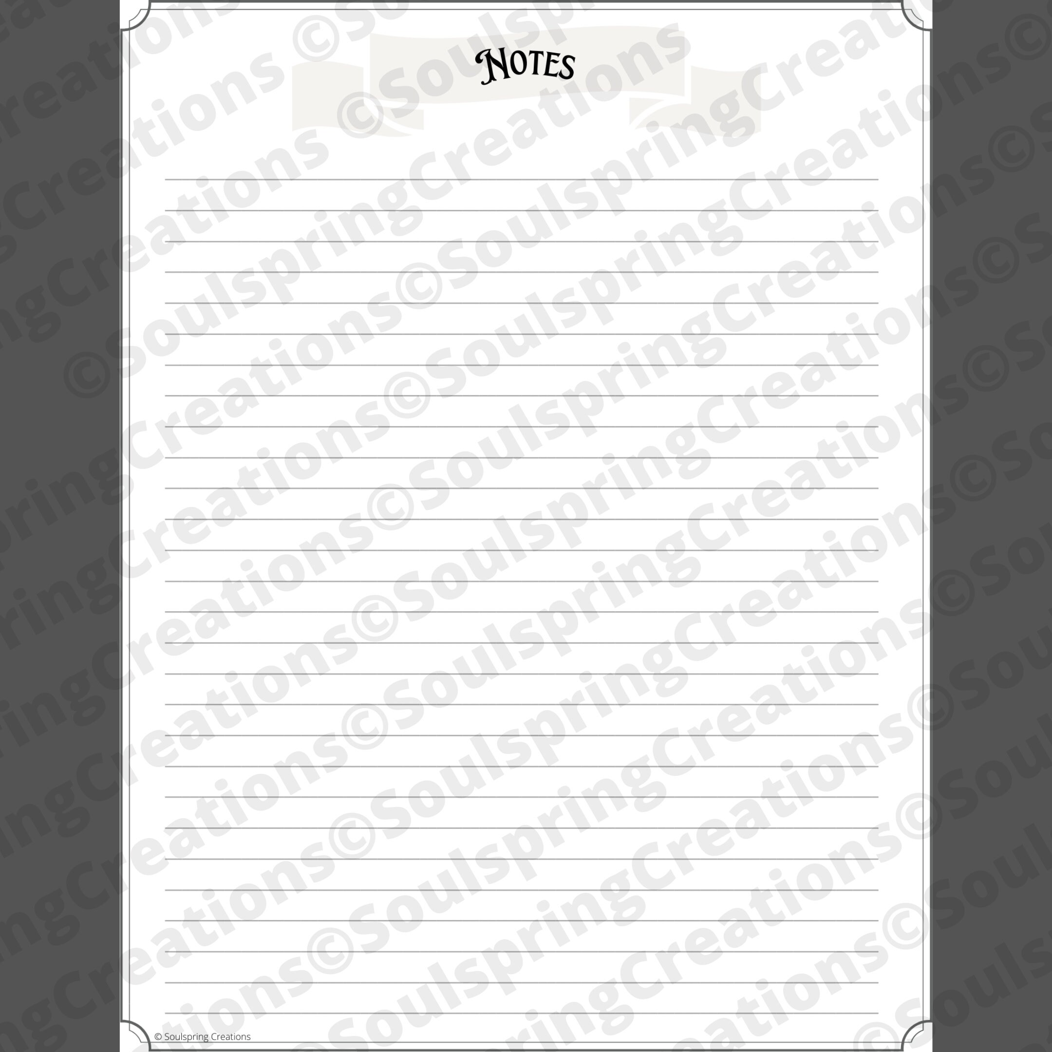 Dnd 5e Character Sheet: Basic U-design (PDF Download) - Etsy