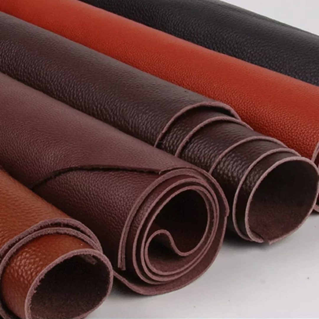 Soft Pebble Grain Cowhide Leather Sheet Leather Hide Pebble - Etsy