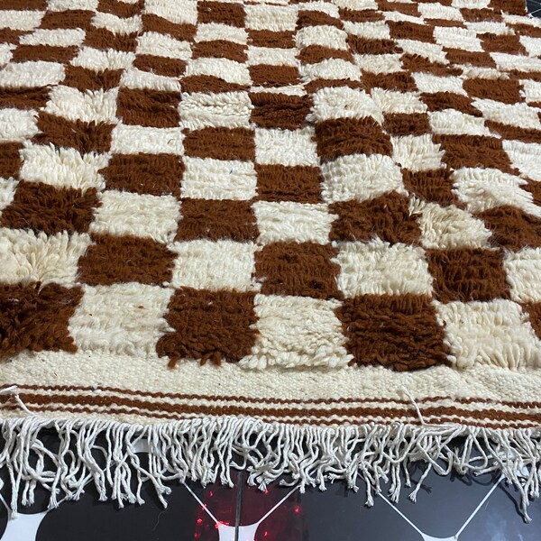 Checkered Rug - Etsy