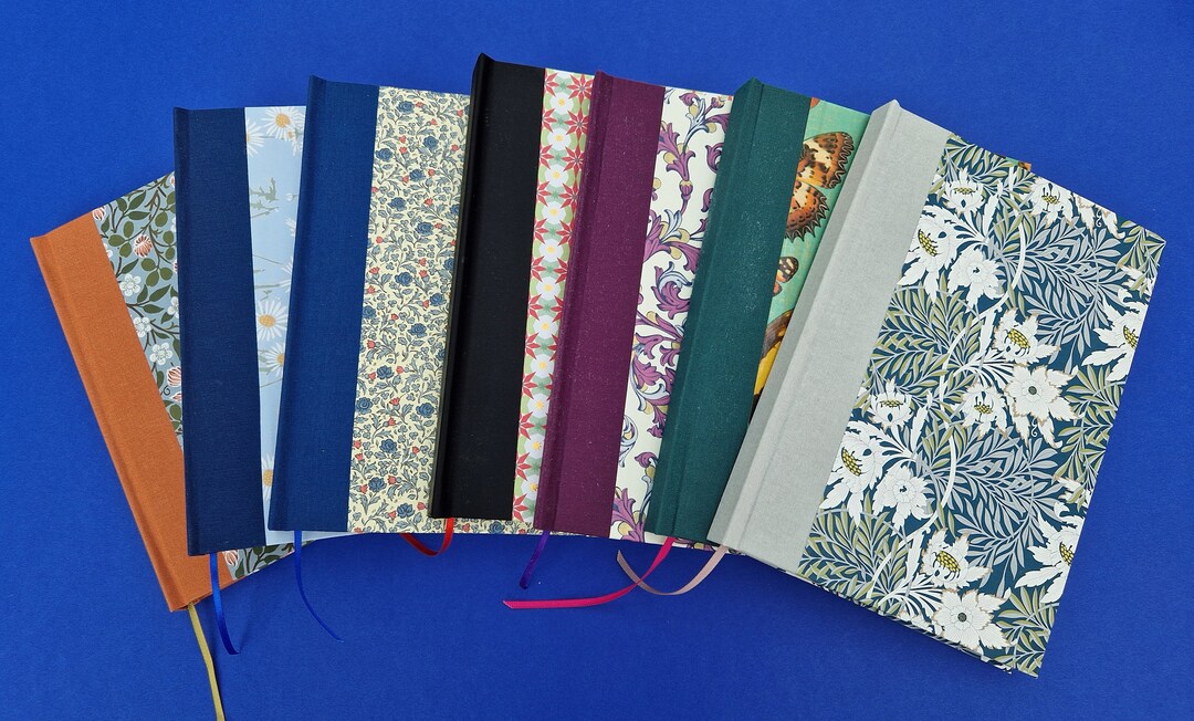 Handmade Pretty Notebook / Journal Mixed Designs and Colours, A5 ...