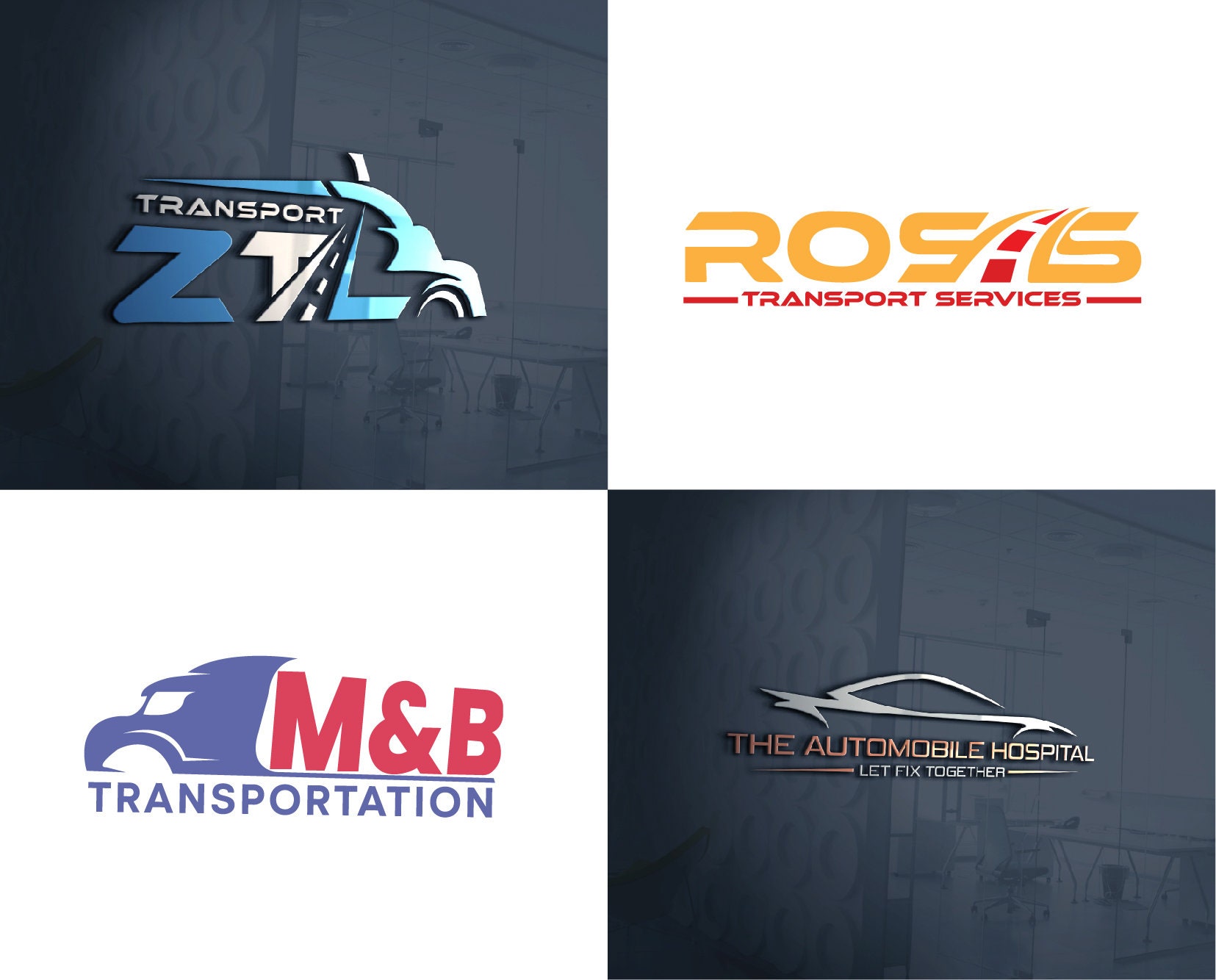 Custom Truck Logo DIY Logo Design Blue Trucking Logo Logistics Logo ...