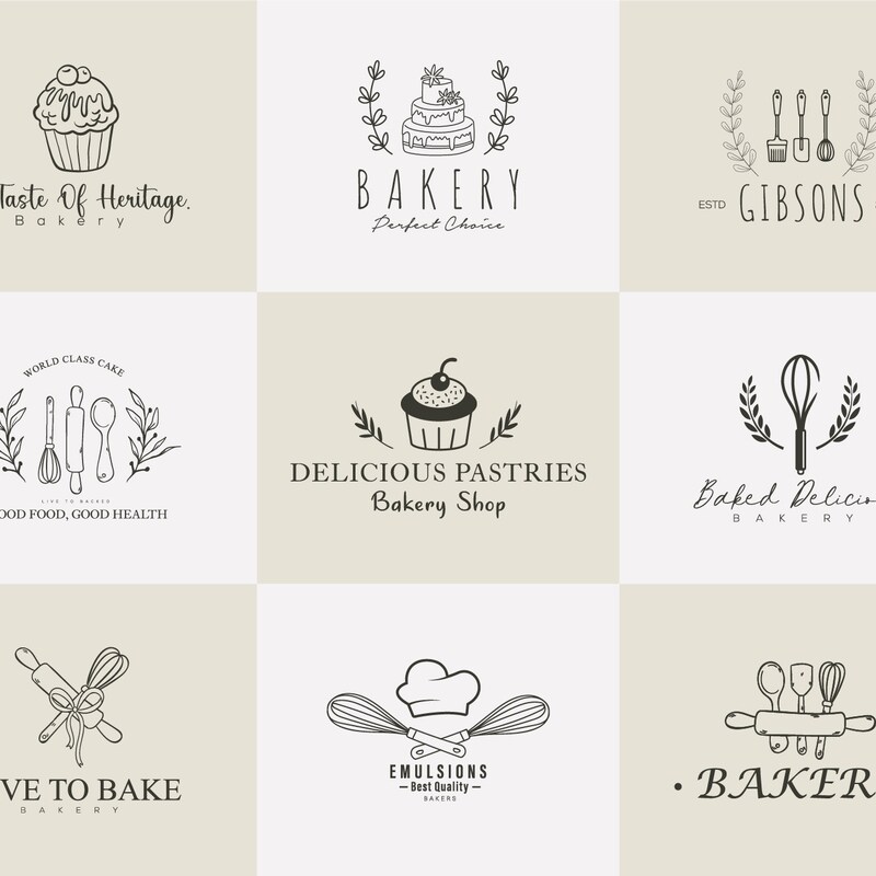 Custom Bakery Logo - Etsy