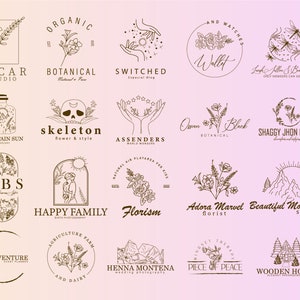 Custom Hand Drawn Logo, Custom Logo Design, Logo Design Custom for ...