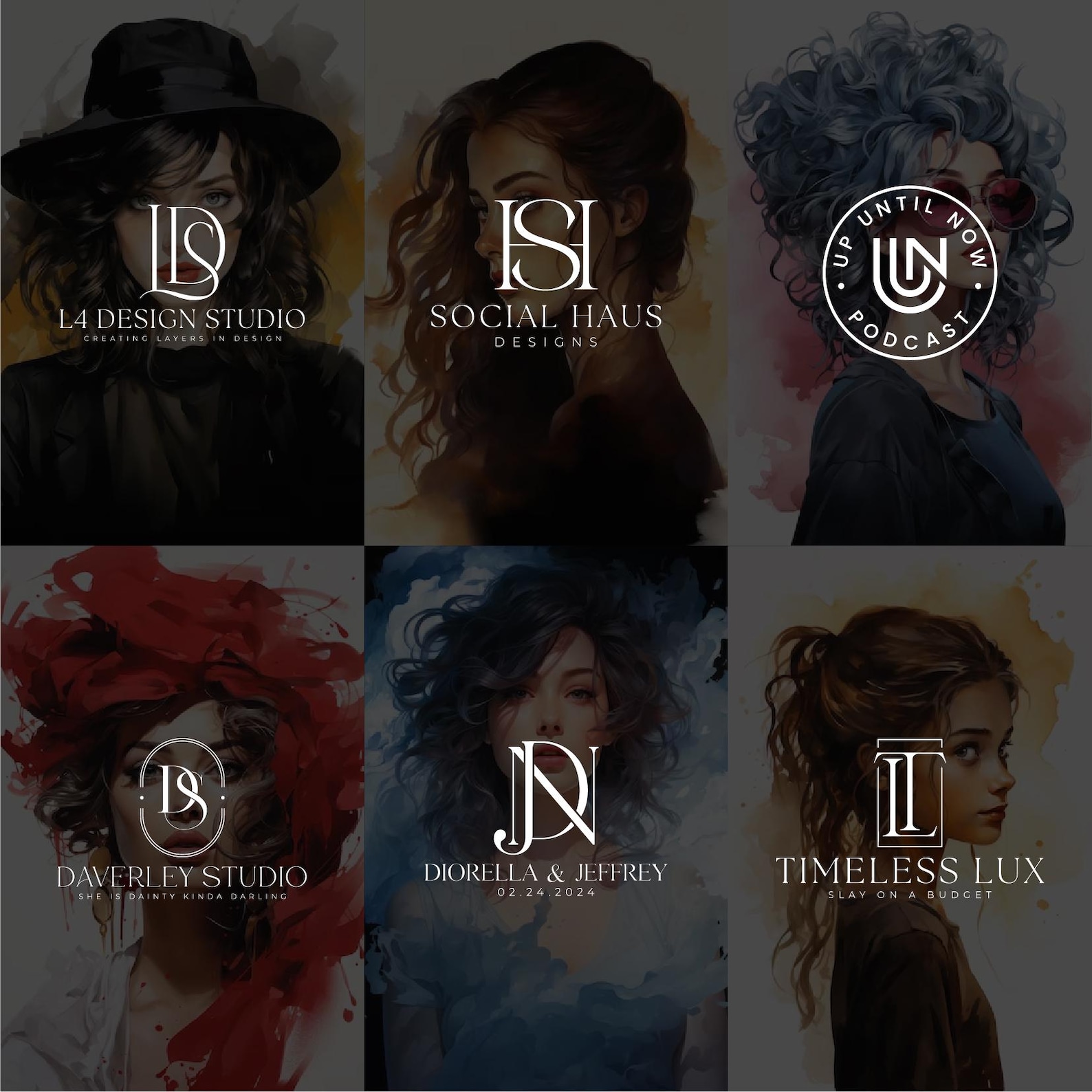 I Will Create Custom Logo Design for Your Business | Luxury Minimalist ...