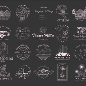 Custom Hand Drawn Logo, Custom Logo Design, Logo Design Custom for ...