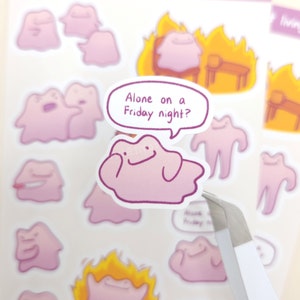 Jelly Meme | Sticker Sheet - Etsy