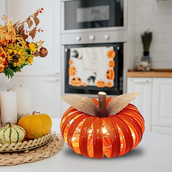 Light up Pumpkin - Etsy