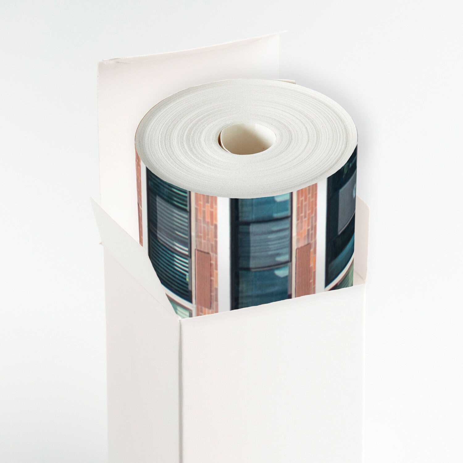 Artistic Peel and Stick Backsplash Design Wallpaper Blue and - Etsy