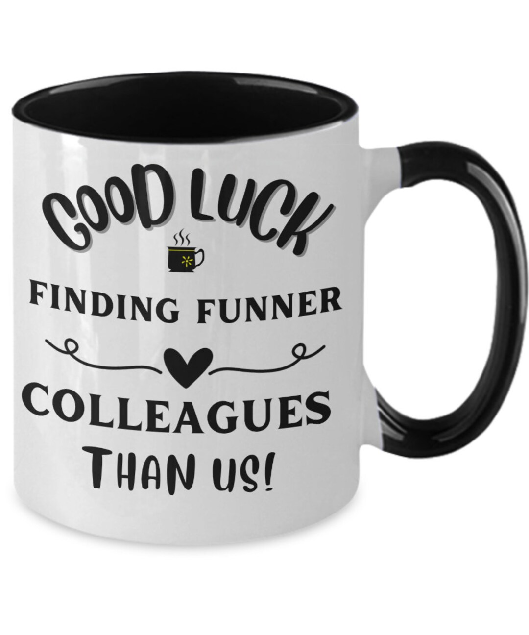 New Job Coffee Mug, Good Luck Coffee Mug, 11oz, Funny Work Mugs, New ...