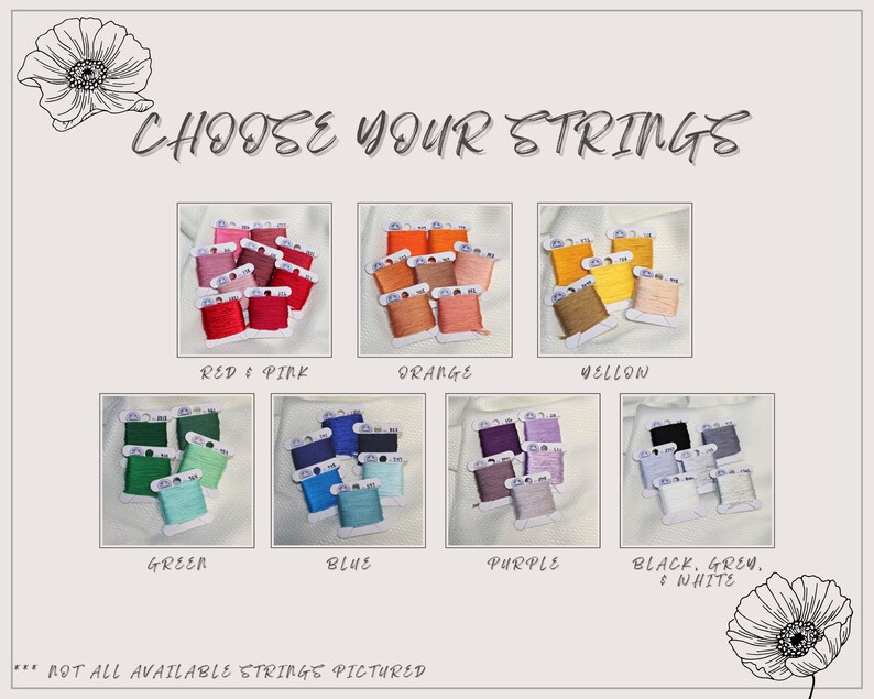 The Custom Friendship Bracelet - Choose Your Strings, Beads, and ...