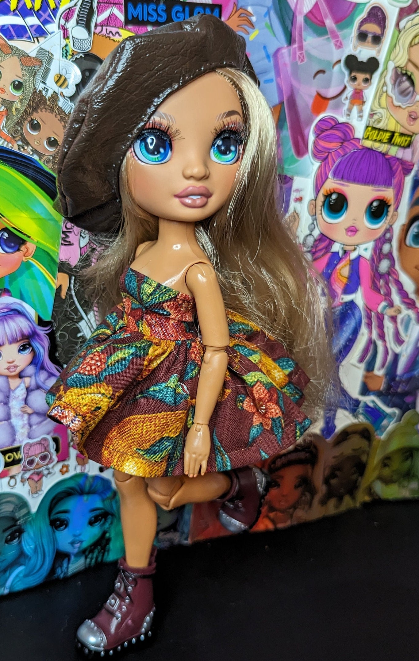 Custom Restyled Rainbow High Doll Georgia Bloom - Etsy