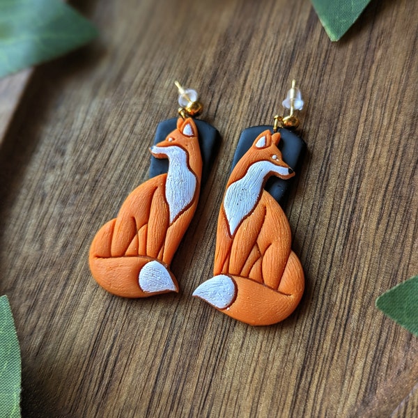 Clay Fox - Etsy