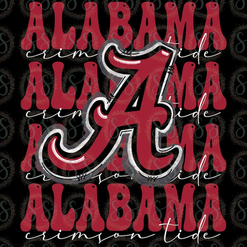 Crimson Tide Design | for Darker Shirts | PNG File Download - Etsy