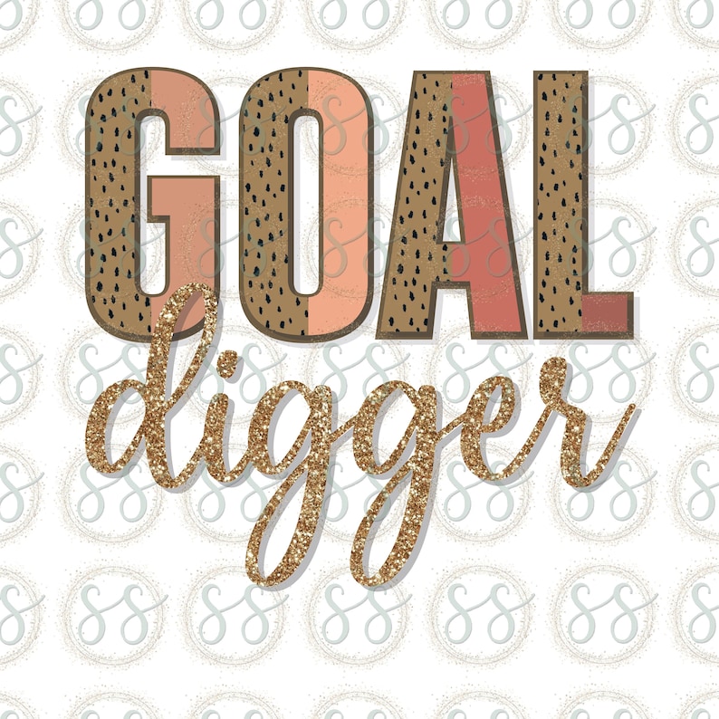 Goal Digger | Sublimation Design Digital Download | PNG - Etsy