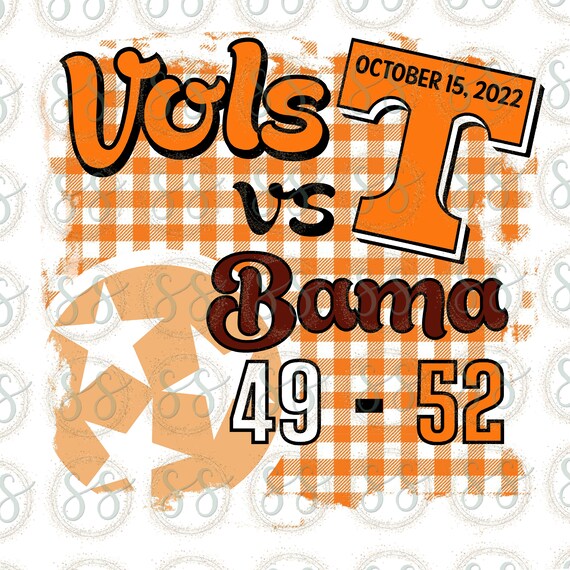 Vols Beat Bama Sublimation Design Digital Download Png - Etsy