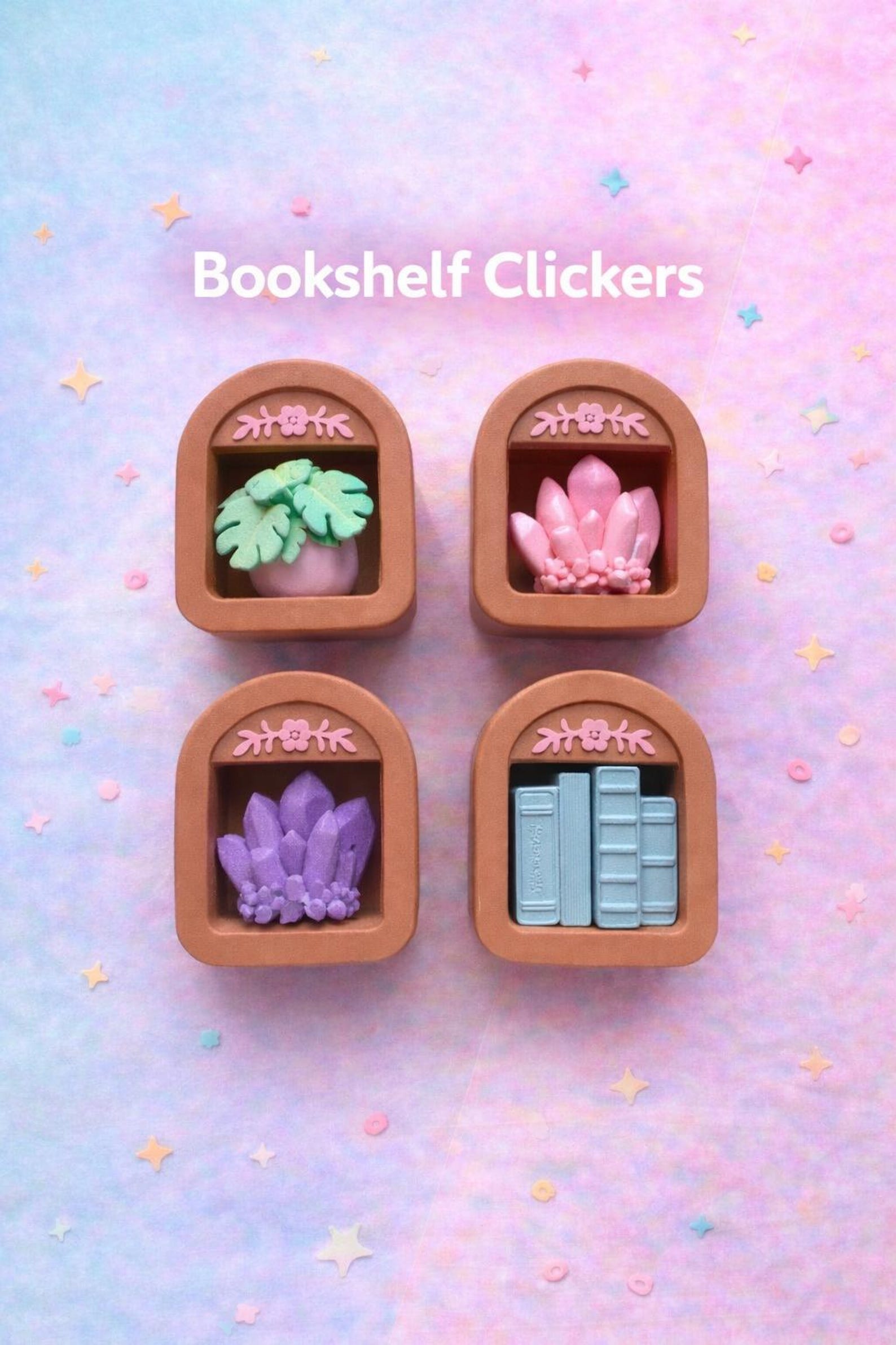 Bookshelf Clicker ~ Sensory Toy ~ Clicker ~ Fidget Toy - Etsy