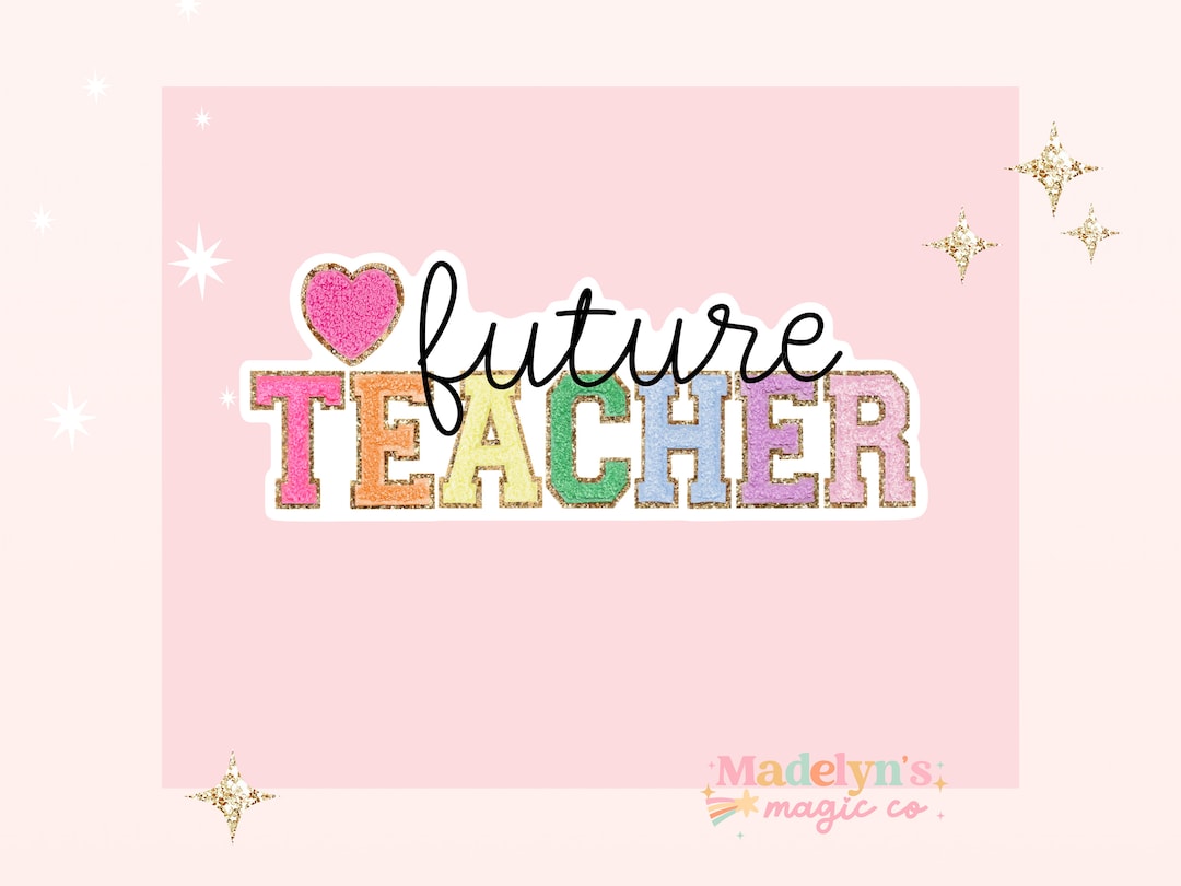 Future Teacher Sticker ~ Teacher Sticker ~ Water Bottle Sticker ...