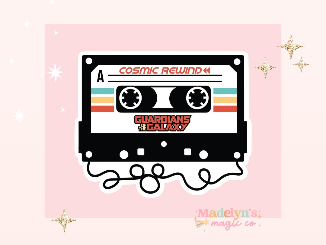 Cosmic Rewind Sticker ~ Laptop Sticker ~disney Guardians of the Galaxy ...