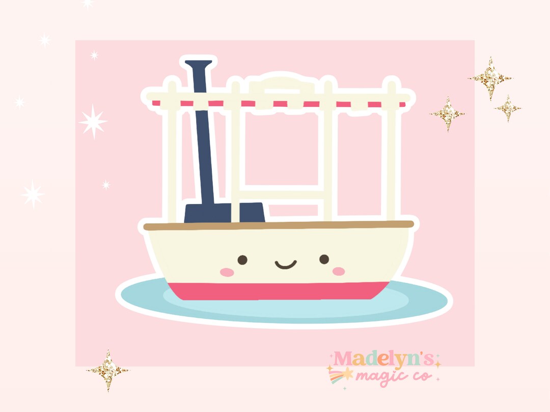 Jungle Cruise Boat Sticker ~ Disney Sticker ~ Frontierland Sticker ...